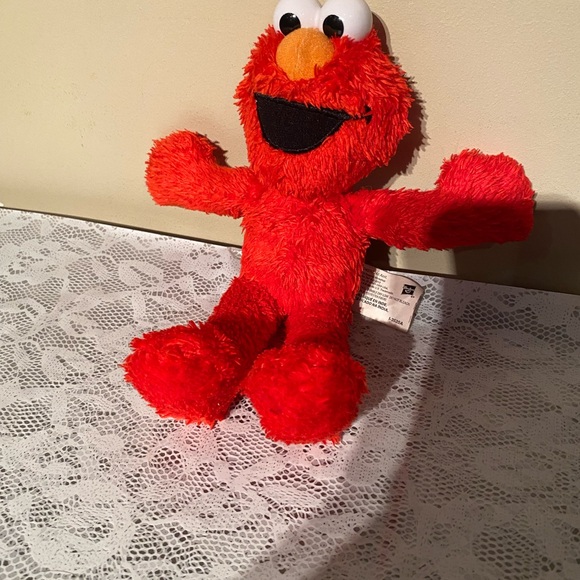 Sesame Street | Toys | Sesame Street Plush Red Stuffed Elmo Hasbro 23 9 ...